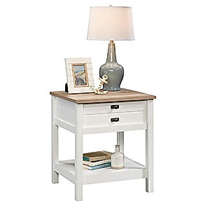 Sauder Cottage Road Night Stand, Soft White Finish