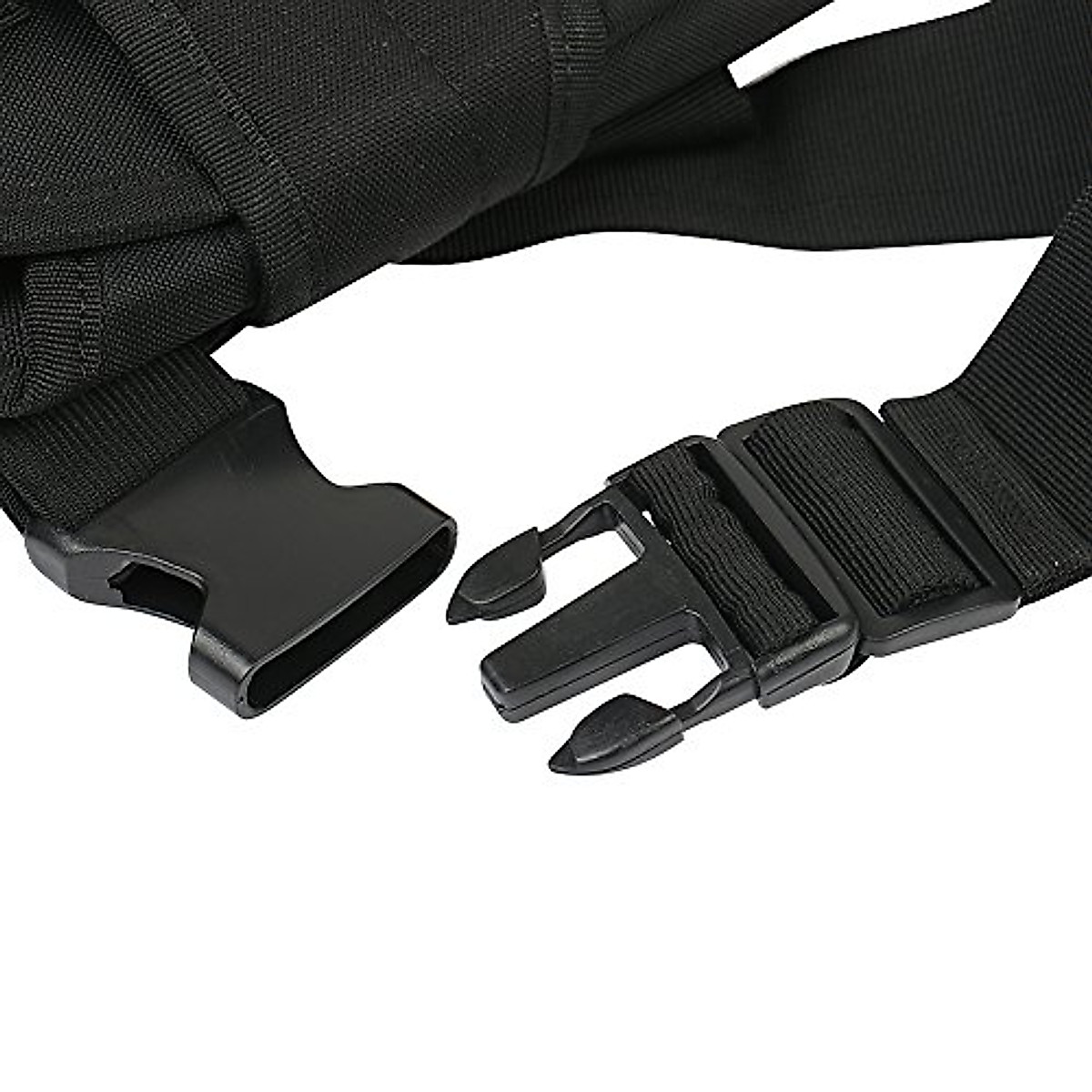 Nehostertfy Adjustable Leg Holster, Black Tactical Thigh Holster for Pistols, Drop Leg Holster Right Hand