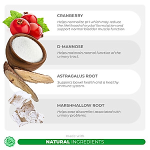 Cranberry for Dogs - 90 Soft Chews - Urinary Tract Support, Bladder Support for Dogs, Dog UTI, Bladder Stones, Dog Incontinence Support, Cranberry Supplement for Dogs