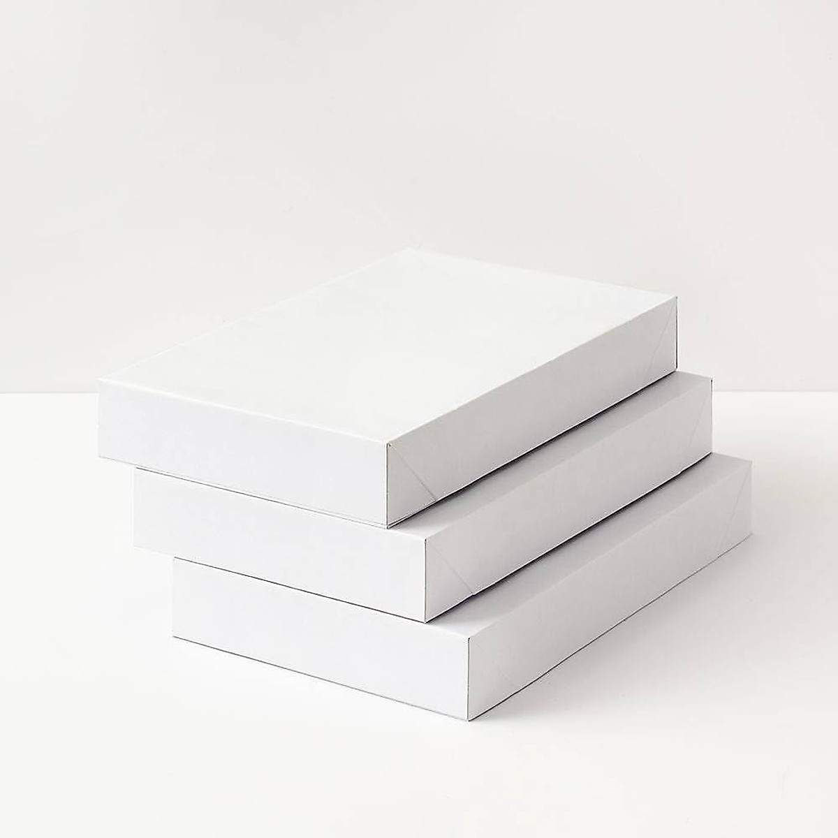 White Gift Box - 10 Pack Assortment - Great For All Occasions: Birthdays, Holidays, Graduations and Special Occasions, Assorted 2 Robe Gift Boxes, 3 Shirt Gift Boxes and 5 Lingerie Gift Boxes by ALEF