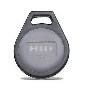 HID Corporation 1346 ProxKey III Key Fob Proximity Access Card Keyfob, 1-1/4" Length x 1-1/2" Height x 15/64" Thick (100)