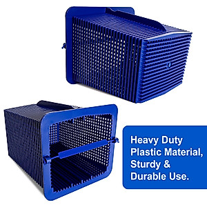 Porscan SPX1600M Skimmer Basket Fit for Hayward Super Pump - Replacement Strainer Pump Basket Compatible with Hayward SP2607X10 SP2615X20XE SP1615X20 Inground Pool Pump, Filter Basket Replaces SP1600M