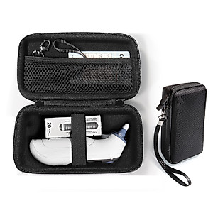 CaseSack Case for Ear/Infrared Thermometer: Braun ThermoScan 7, 7+, 5 IRT6500, 3 Braun Digital Ear Thermometer; iProven, iHealth, MILDSIX, KDT, EasyEast, CandyCare, LAMIG, Hugum, GoodBaby, Famidoc
