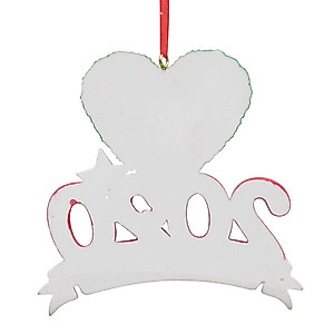 MAXORA Personalized Red Baby Boys 1st 2024 Dated Christmas Ornament Newborn, 1st Birthday, Birth Announcement, Christening Gifts