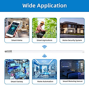 TUOSHI Lora Fiberglass Antenna 915mhz outperforms 5.8dbi Helium Antennas for MNTD RAK V2 Nebra Bobcat 300 Sensecap M1 HNT Helium Hotspot Miner SyncroBit Gateway