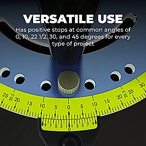Kreg KMS7102 Table Saw Precision Miter Gauge System - Factory Calibrated - With Miter Gauge Fence & Bar - Miter Gauge for Table Saw