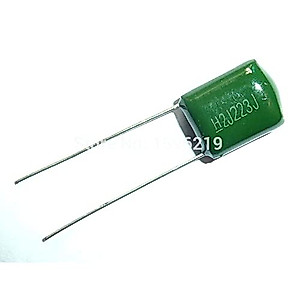 10pcs Mylar Film Capacitor 630V 2J223J 0.022uF 22nF 2J223 5% Polyester Film Capacitor