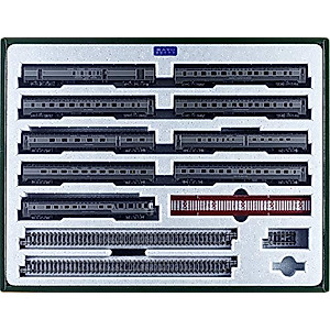Kato USA Model Train Products N Scale New York Central 20th Century Limited 9-Car Set