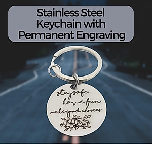 Pretty Inappropriate, 17 Year Old Girl Gift Ideas, Sweet 16 Gifts for Girls, 18th Birthday Gifts for Daughter, Drive Safe Keychain for Daughter, 16 Year Old Girl Birthday Gift Ideas, Gifts for Teens