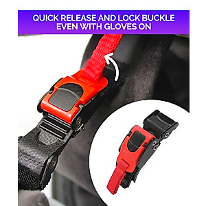 RACOONA Helmet Button Buckle,Motorcycle Helmet Quick Release Buckle Strap Locks,Car Accessories otorcycle Helmet Speed Clip Quick Release Chin Strap Button,Bike Helmet Clip Buckle,Fits for Any Helmet