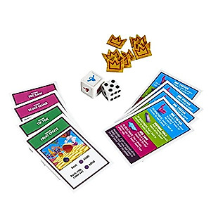 Monopoly Fall Guys Ultimate Knockout Edition Board Game for Players Ages 8 and Up, Dodge Interactive Obstacles, Includes Knockout Die