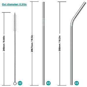 30 oz Tumbler Lids with Drinking Straws, Fits for YETI Rambler, Ozark Trail, Old Style Rtic (Launched before 2016) and More, SENHAI Spill-proof Splash