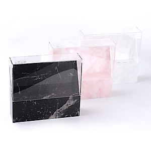 BUCICE Tweezer Holder Stand for Eyelash Extension Dust-proof Eyelash Curler Storage Rack 8 Hole Acrylic Display Stand Eyelash Extensions Supplies Rack for Salon and Home Use