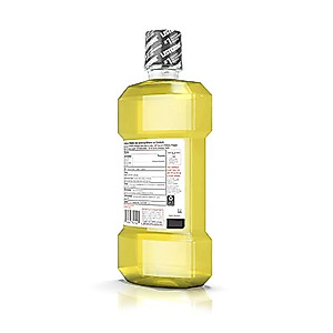 Listerine Original Oral Care Antiseptic Mouthwash with Germ-Killing Formula to Fight Bad Breath, Plaque and Gingivitis, 1 L