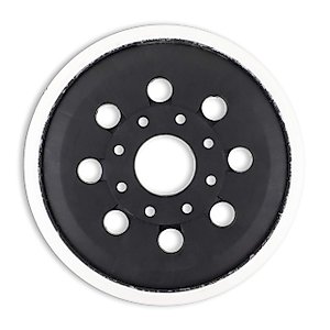 5" 8 Hole Hook and Loop Hard Sanding Backing Pad Replacement for Bosch RS035 - Fits ROS10 and ROS20VS Sanders