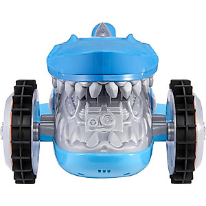 Hot Wheels R/C Supercharged Shark Vehicle, that Races on Land & Water, R/C Chomping Mechanism, Dynamic Steering, for Kids 5 Years Old & Older [Amazon Exclusive]