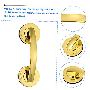 Mobestech 1pc Suction Grab Bar Bath Grab Bar Kitchen Cabinet Handles Hand Rest Assist Bath Handles Suction Bathtub Grab Bars Balance Assist Senior Assist Refrigerator Door Armrest Knob Elder
