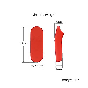 VR Handle Cover Handle Silicone Protective Cover for Huawei VR Glass, Dust-Proof, Anti Drop Protection VR Controller Protector (Red)