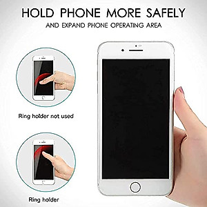 4 Pack/Expanding Phone Mount Grip Holder for Cellphone,Collapsible Stand - Blank White