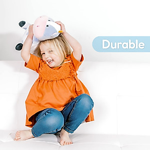 Snuggie Buggies Cow Stuffed Animals Ultra Soft Cute Cow Plush Cute Soft Stuffed Cow Plushie for Kids