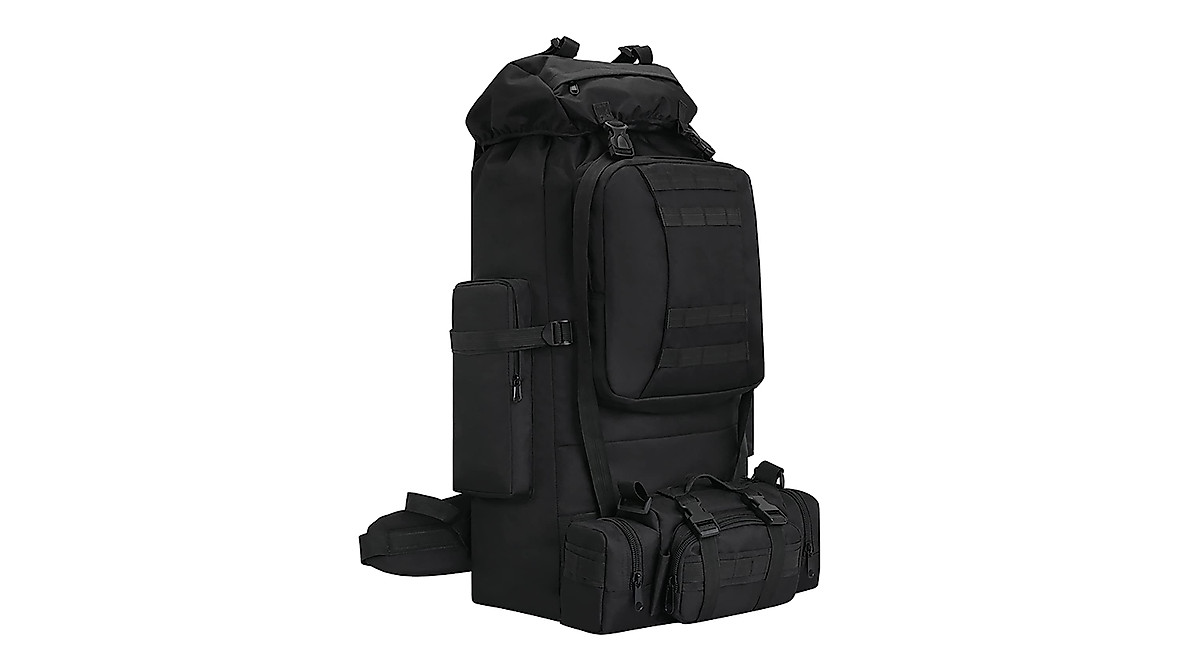 King'sGuard 100L Tactical Backpack for Camping & Hiking