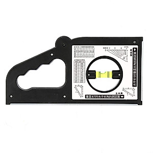 Engineering Inclinometer, Universal Slope Measuring Ruler Multifunction Angle Meter Gauge Measuring Instrument for Household Industrial Use