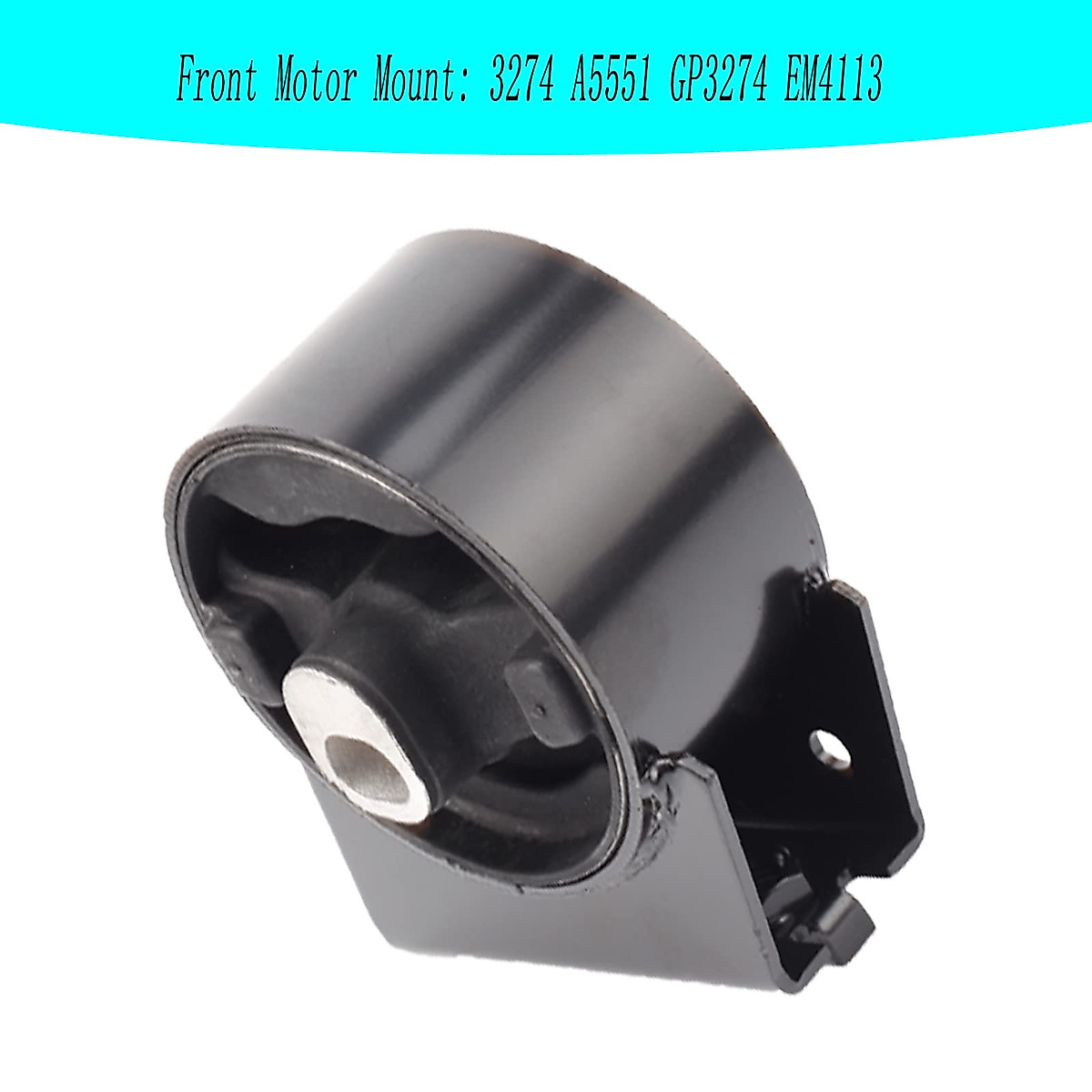 Engine Motor Mount & Trans Mount Compatible with 2011-2019 Dodge Journey 3.6L FWD 2011-2014 Dodge Avenger Chrysler 200 3.6L Replacement for 3274 3167 3256 3246 A5551 A5443 A5632 A5543