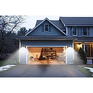 dephen 30W LED Wall Pack-Photocell Dusk to Dawn Outdoor Lighting 4050lm 5000K Wall Pack LED 100-277Vac 150W HPS/HID Replacement Commercial Wall Mounted Lighting IP65