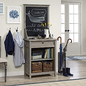 Sauder Cottage Road Storage, L: 27.64" x W: 17.72" x H: 68.03", Mystic Oak Finish