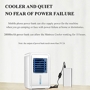 ANNI STAR 2024 Updated Mattress Cooling Pad for Night Sweats, Water Cooling System Ideal for Hot Sleepers, 100% Cotton, 75” L x 39” W