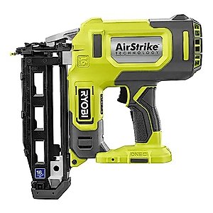 RYOBI ONE+ 18V 16-Gauge Cordless AirStrike Finish Nailer (Tool Only)