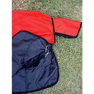 CHALLENGER 68" 1200D Turnout Rain Horse Sheet Light Winter Blanket Gusset 328