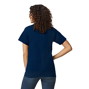 Gildan T-Shirt, Style GH000, Dark Navy (2-Pack), Small