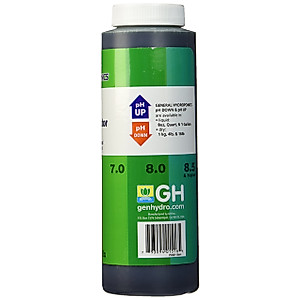 General Hydroponics GH1516 Indicator Fertilizer, 8-Ounce, Purple ph-test-strips, natural