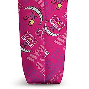 Disney 100 Logo Cheshire Cat Always a Reason to Smile D100 Tote Bag