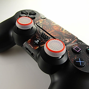 CHENBO Slicone Analog Controller Joystick Thumbstcks Ciaps Thumb Stick Grips Caps Cover for PS4 PS3 Xbox One/360 Controllers (Dot)