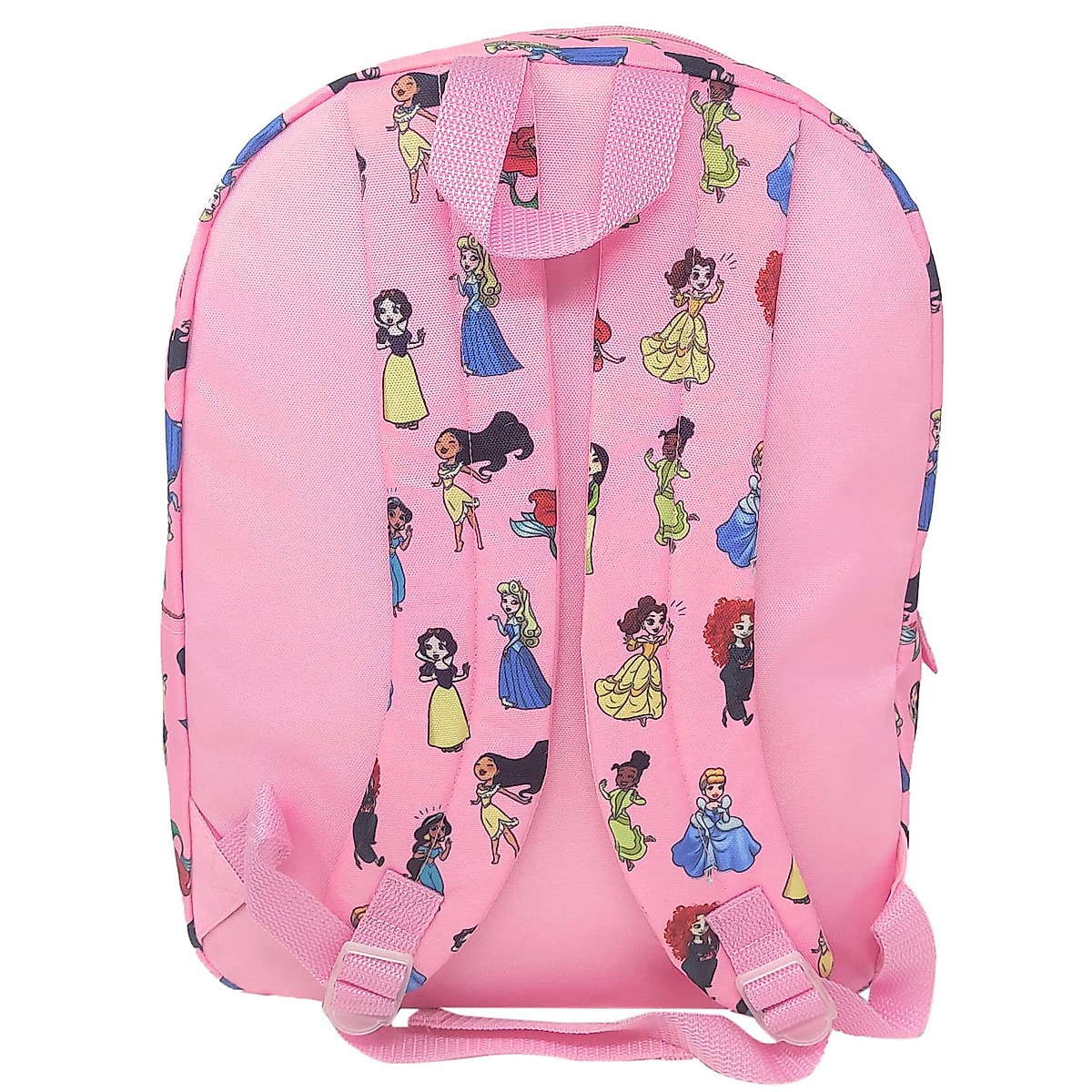 Disney Princess 16" Backpack Bag Belle Cinderella Tiana Jasmine Ariel Snow White