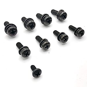 ReplacementScrews Replacement Screws Compatible with Sharp Base Stand Screw Set CSAKKA016WJ02