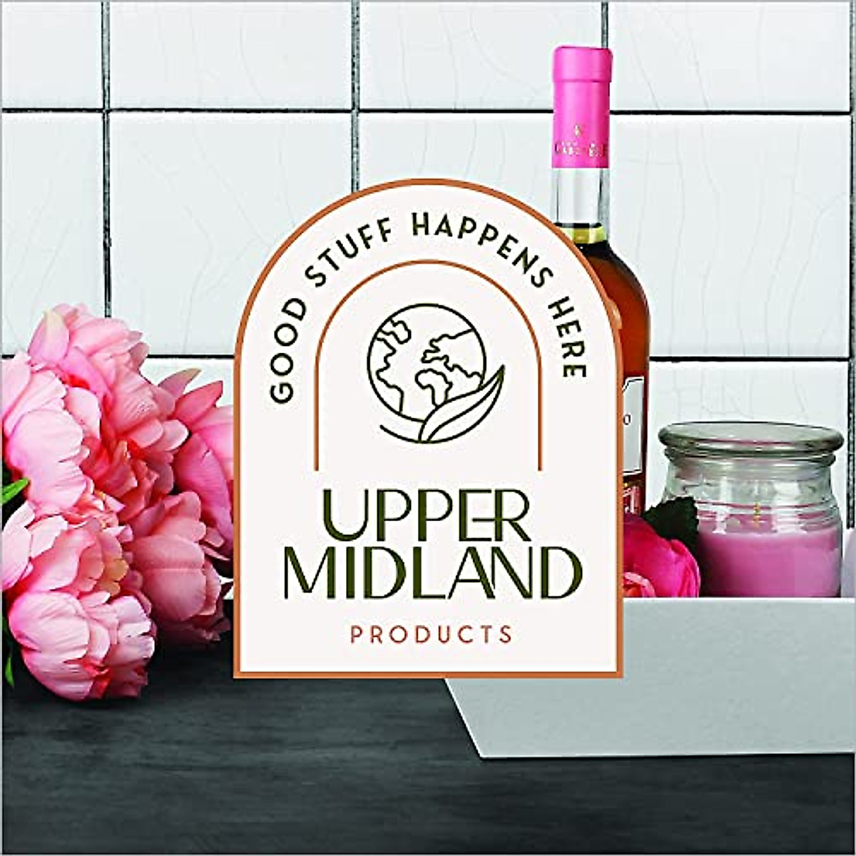 [5PK] Large White Baskets For Gifts Empty To Fill | Bulk White Gift Basket- 10x12” Basket | Christmas, Valentines, Wedding, Easter | Shelf Basket, Organizing | Gift To Impress - Upper Midland Products