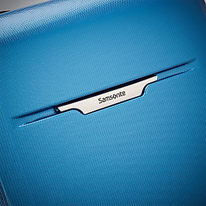 Samsonite Winfield 3 DLX Hardside Expandable Luggage with Spinners, Blue/Navy, 2-Piece Set (20/25)