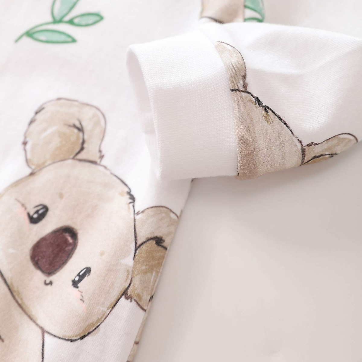 YFYBaby Cute Unisex Baby Boys Girls Romper Long Sleeve Koala Printing Newborn Infant Jumpsuit One Piece