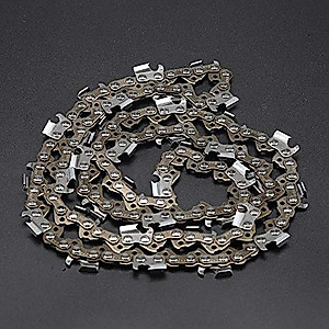 18 Inch Thick Rolled Steel Chain Saw Garden Tool hine Replacement Accessories for Patio Lawn Garden (72 Links, Teeth: 36)