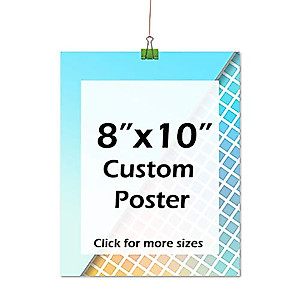 Pira Pira Boxes Personalized Photo to Poster - Upload Your ImagePhoto - Custom Your Artwork, Painting, Pictures to Posters, Prints and Wall Arts (8x10)