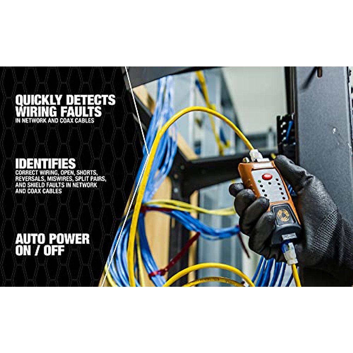 Southwire TESTER, M550 CONTINUITY FOR DATA, COAX