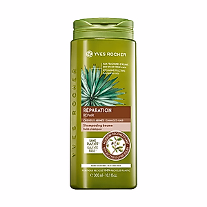 Yves Rocher Repair Balm Shampoo | Cleanse & Restructure Damaged Hair | 10.1 fl oz