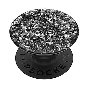 ​​​​PopSockets: Phone Grip with Expanding Kickstand, Pop Socket for Phone - Silver Foil Confetti