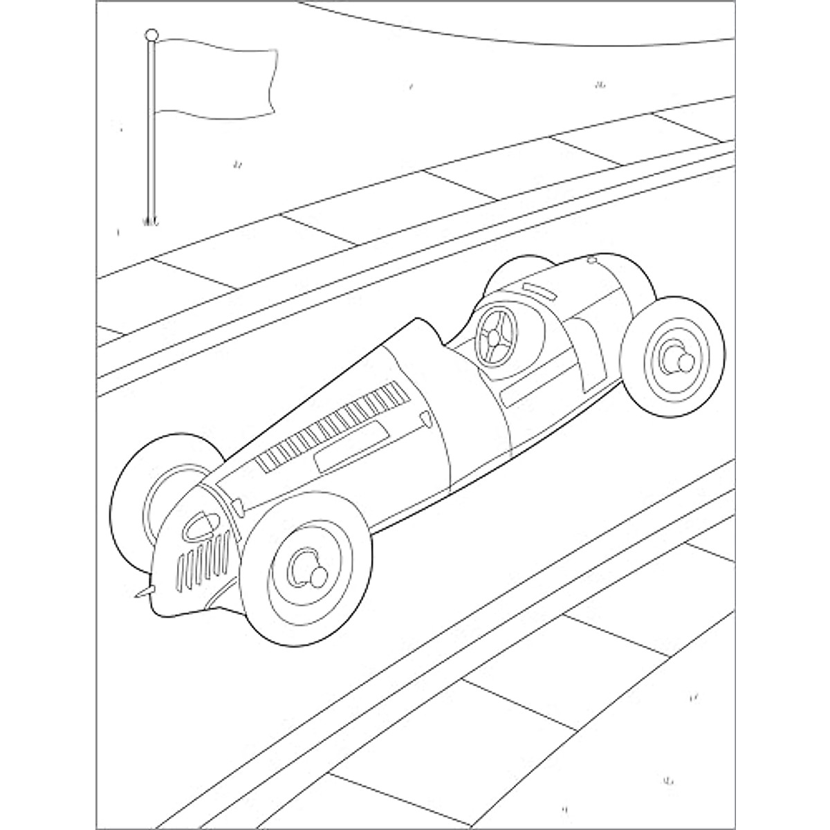 Coloring Book for Kids: Cool Cars & Trucks
