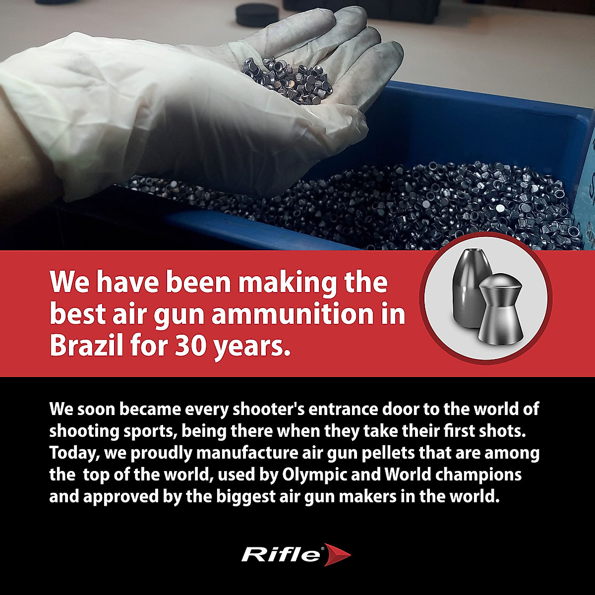 Rifle Hollow Point Slug Air Gun Pellets | .30 Caliber | 7.62 mm | 60.8 gr | Slug Designed for Target Shooting and Hunting | 100 Count