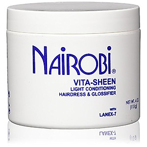 Nairobi Vita-Sheen Light Conditioning Hairdress and Glossifier, 4 Ounce
