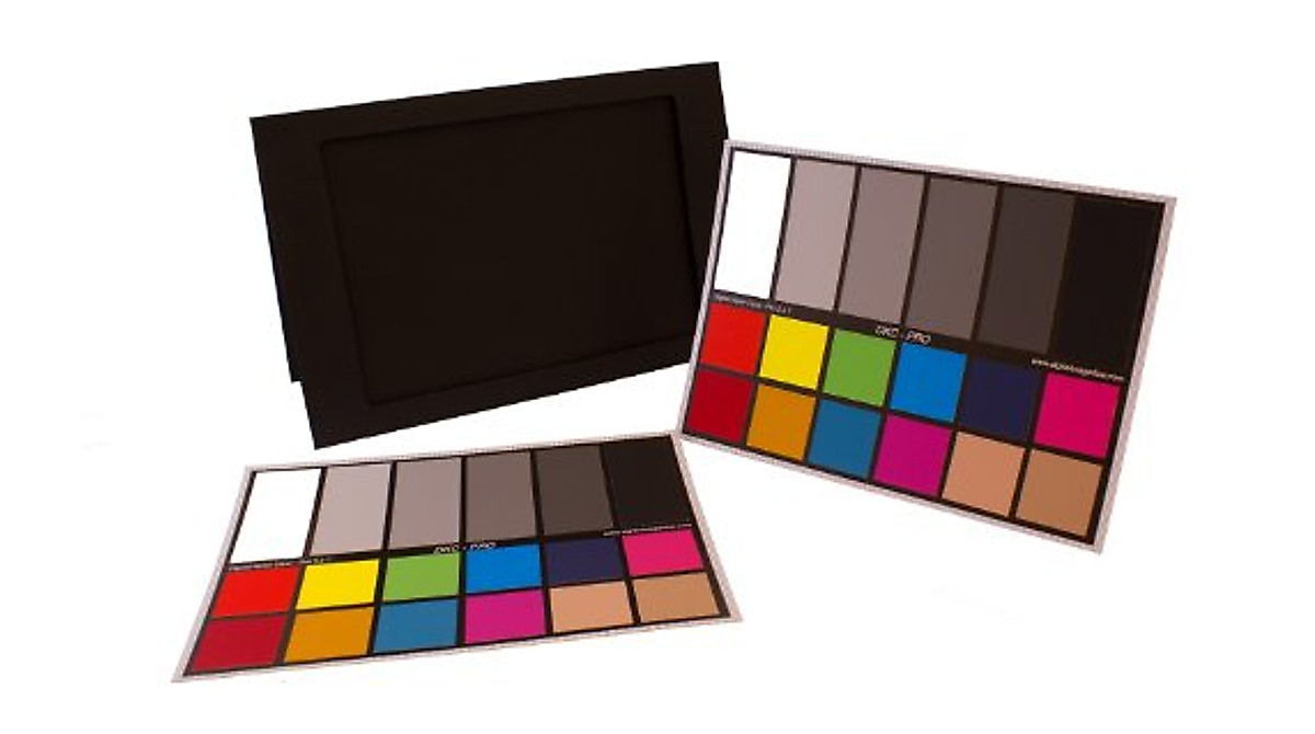 DKC-Pro Color Calibration Charts: Pro White Balance & Accuracy